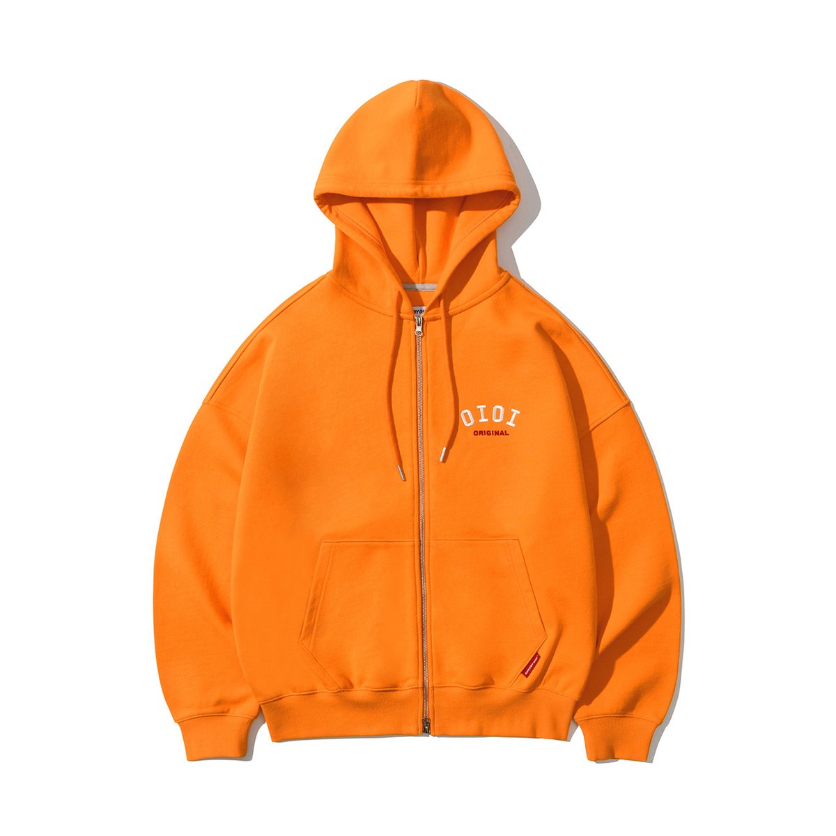 BASIC LOGO HOOD ZIPUP [ORANGE] - SSG.COM