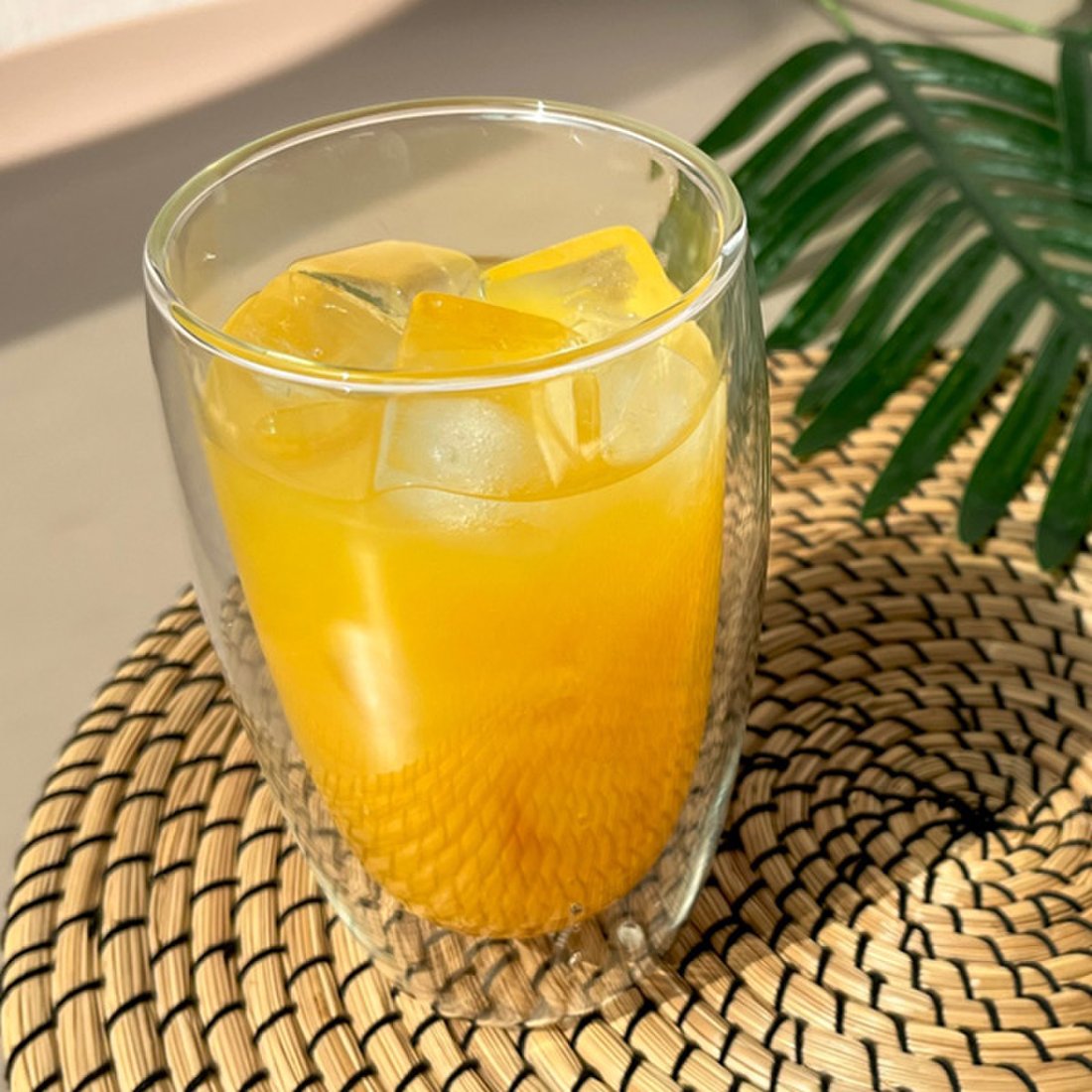 하우스웨어 트윙클 내열유리 더블월 주스컵 400ml 2P세트, 믿고 사는 즐거움 SSG.COM