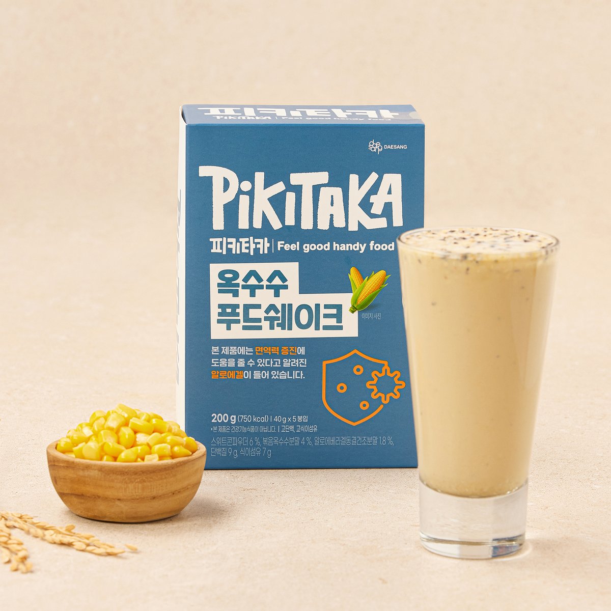 PIKITAKA 옥수수 푸드쉐이크(40g*5ea) - SSG.COM