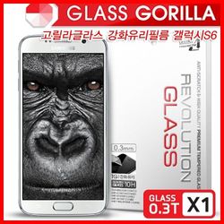고릴라글라스 갤럭시S6 강화유리필름 10H강도 액정보호필름 방탄글래스 - SSG.COM