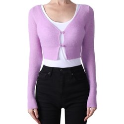 자크뮈스 22FW 여성 알쥬 가디건 퍼플 213KN203 2360 650 - SSG.COM