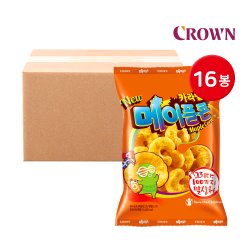 크라운 카라멜 메이플콘 74g 16봉 - SSG.COM