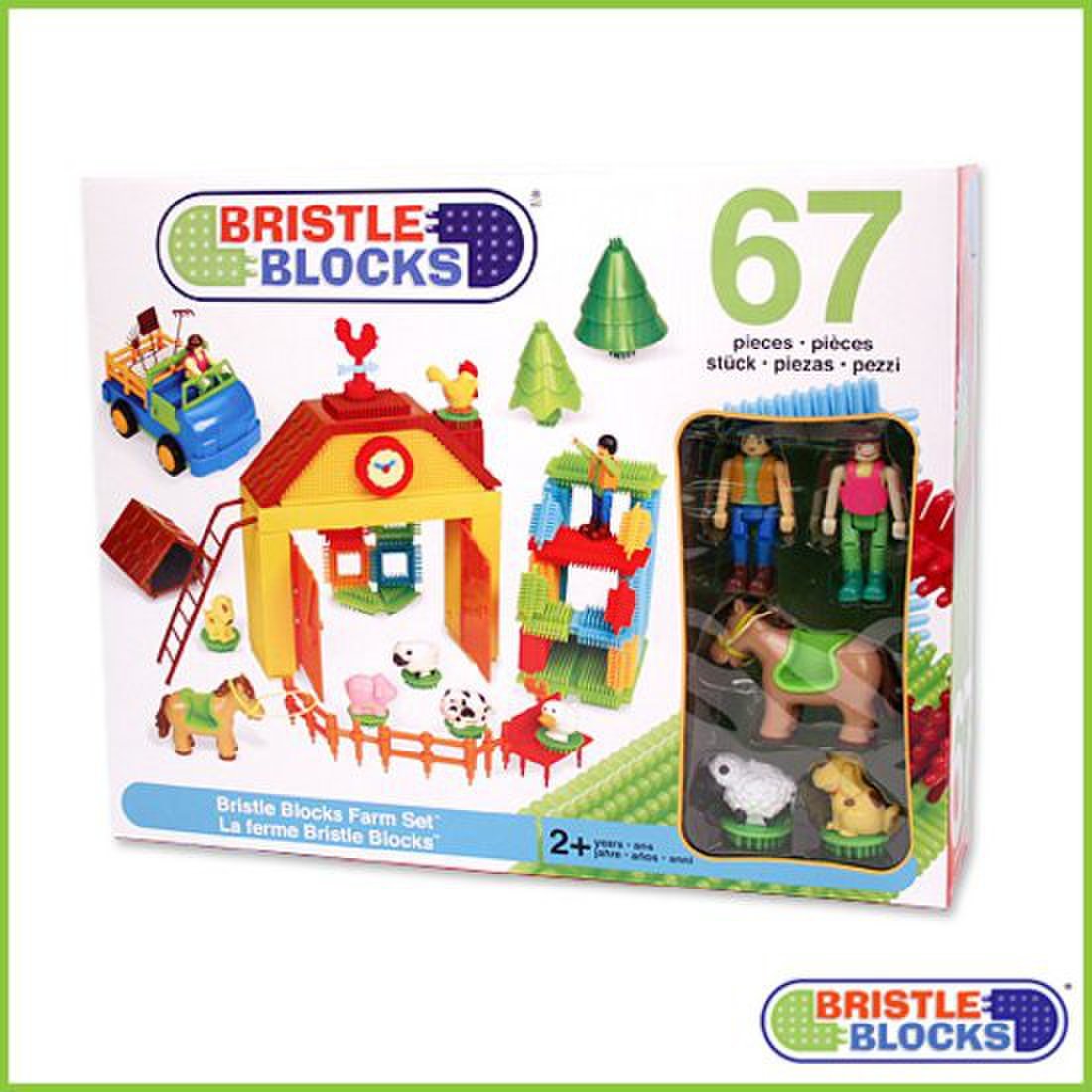 [CJ단독][브리스틀블록] 농장놀이세트67피스 신개념블록 빗모양블록 조카선물 첫블록 블럭놀이 , 이마트몰, 당신과 가장 가까운 이마트