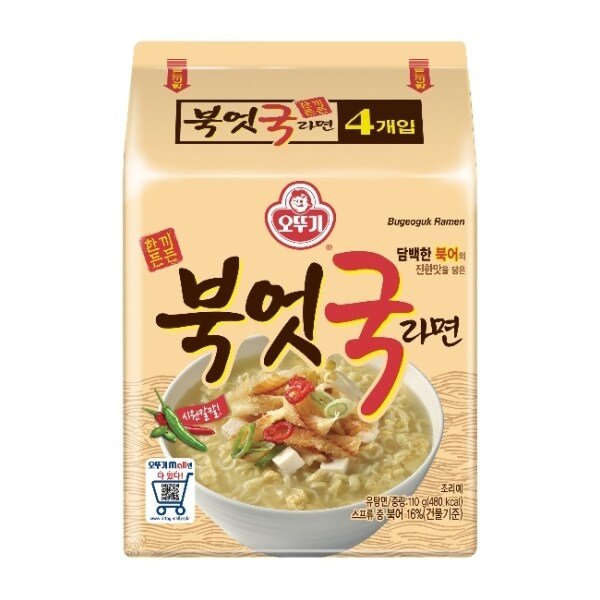 오뚜기 북엇국라면 110g x 32개 - SSG.COM