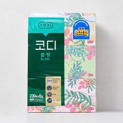 코디 블랑 미용티슈 230매x6입 - SSG.COM