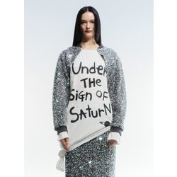 SPANGLE BOLERO JACKET, SILVER - SSG.COM