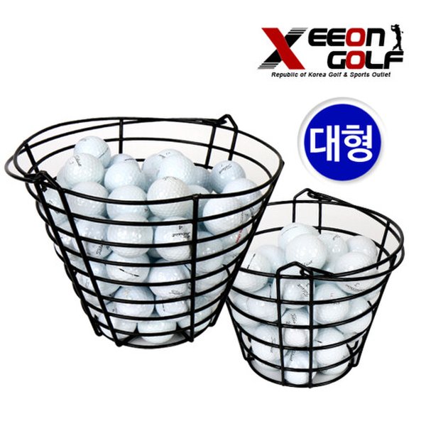 [KAXIYA] 골프 개인연습장 도우미 골프공바구니 대형 - SSG.COM