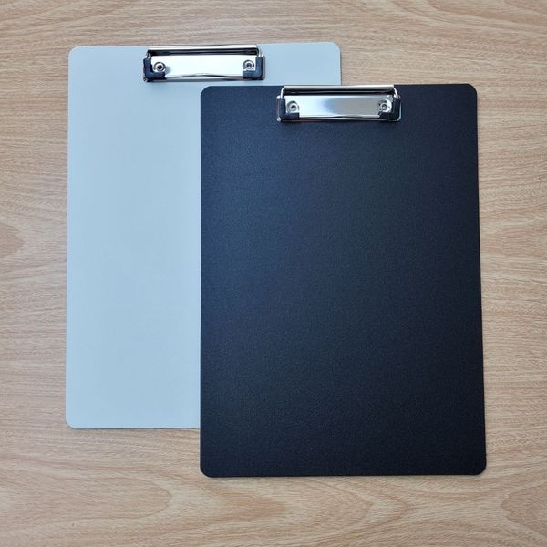 문구용품 클립보드판 A4 80장 서류가능 블랙 사무실비품 - SSG.COM