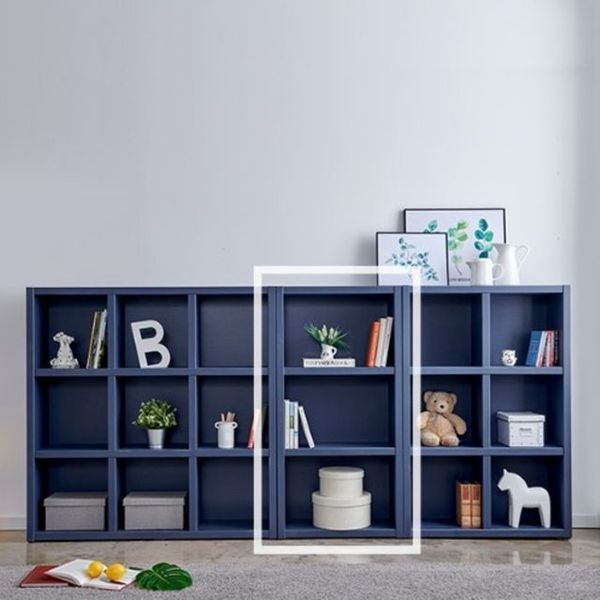 우라 오픈 3단책장 36T 네이비 600 - SSG.COM