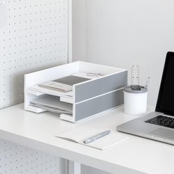 모던 A4 서류받침(2P) 그레이 - SSG.COM