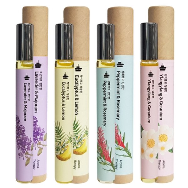 [힐링팜스] 휴대용 아로마테라피 롤-온 12ml - SSG.COM