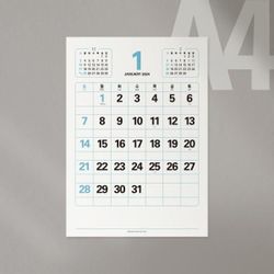2024 레트로 달력 A4 - SSG.COM