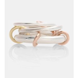 스피넬리 킬콜린 Orion 18k 골드 스털링 실버 링크 링 P00298853 - SSG.COM