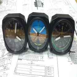 세스나172 Cockpit Clock 조종사 항공계기판 탁상시계 - SSG.COM