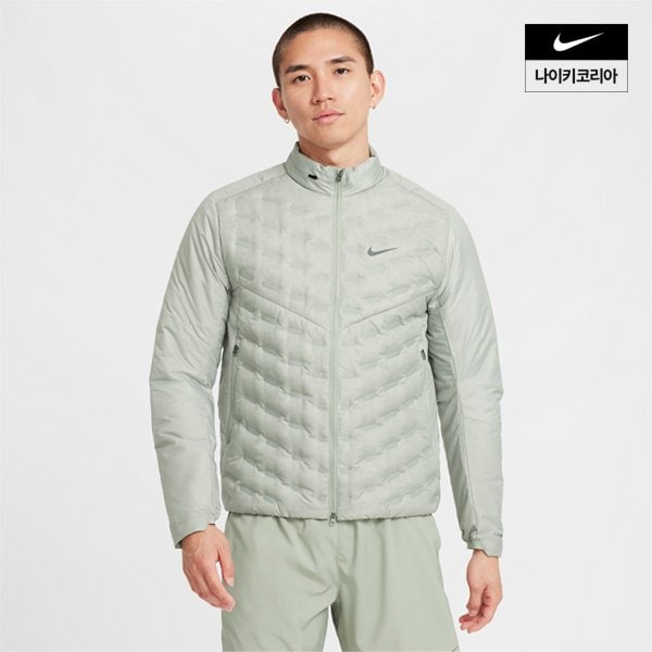 맨즈 나이키 써마 핏 ADV 리펠 에어로로프트 러닝 재킷 NIKE FB7557-370 - SSG.COM