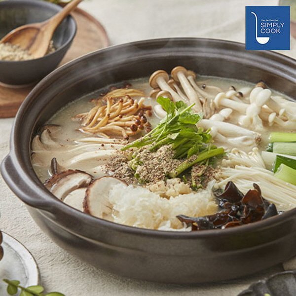 [심플리쿡] 남도식들깨버섯전골 585g 2인분 쿠킹박스 - SSG.COM
