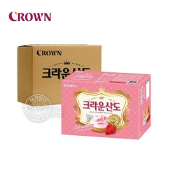 크라운 산도 딸기 크림치즈맛 161g 12개입 박스 - SSG.COM