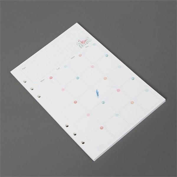 앵무새 6공 다이어리속지(A5)/ 월간 다이어리리필 (S6565079) - SSG.COM