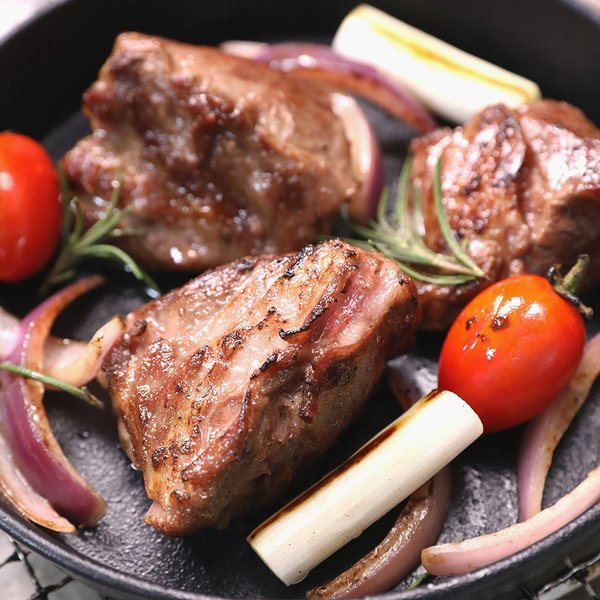 램스토리 양 목살 구이용 2kg (500gx4팩) - SSG.COM