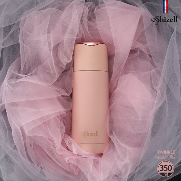 [Shizell] 쉬젤 엘레강스 트윙클 보온병 350ml 핑크 - SSG.COM