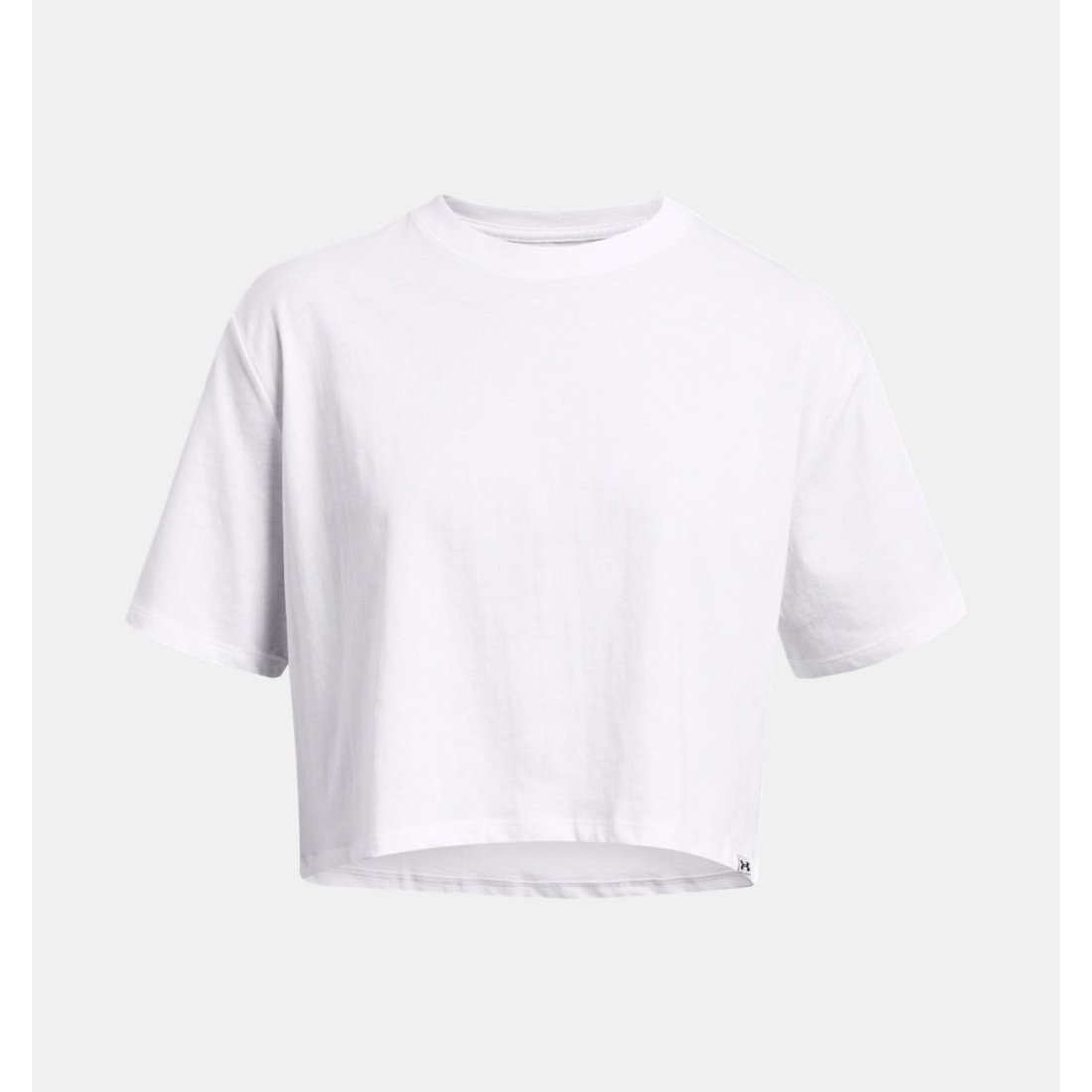 1383644-100 화이트 여성 UA 캠퍼스 박시 크롭 반팔 면 기능성 티셔츠 운동 런닝 헬스, 믿고 사는 즐거움 SSG.COM