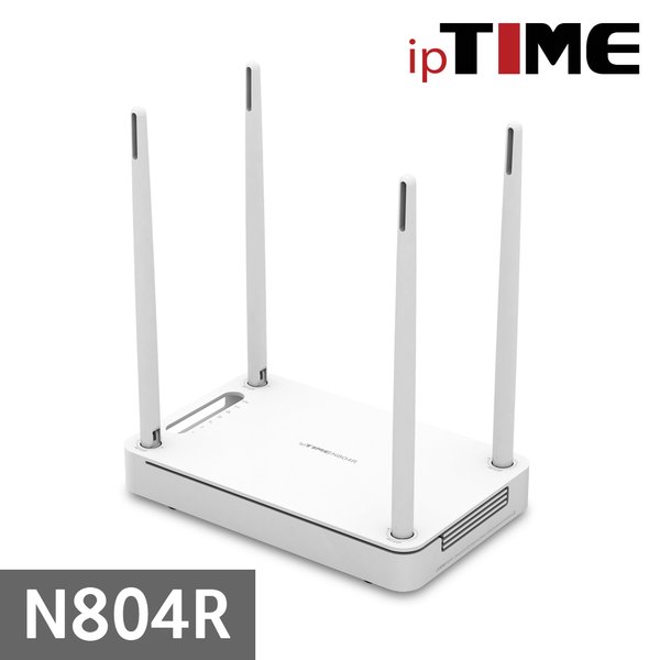 아이피타임 IPTIME 인터넷 와이파이 유무선 공유기 N804R - SSG.COM