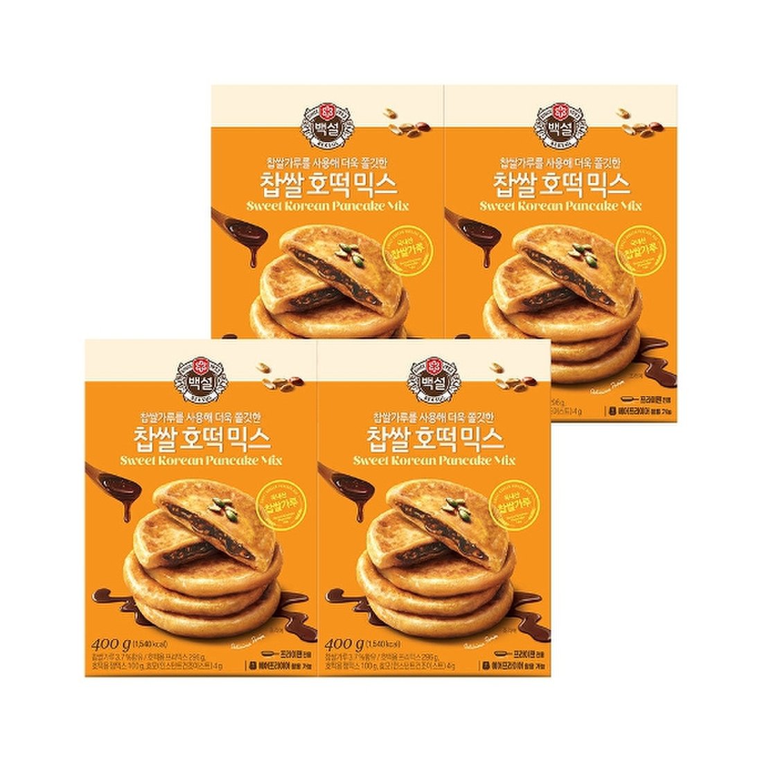 백설 찹쌀 호떡믹스 400g x4개, 믿고 사는 즐거움 SSG.COM