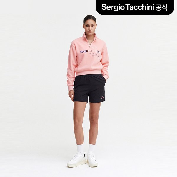 [23FW 50% ] W 에센셜 우븐 숏 팬츠 (BKS) - SSG.COM