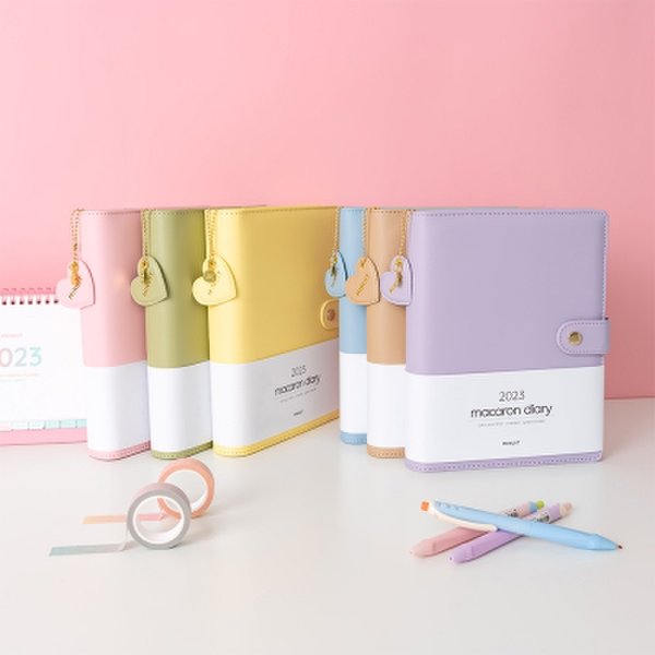 [A5] 미뉴잇 마카롱 다이어리+2023 속지팩 - SSG.COM