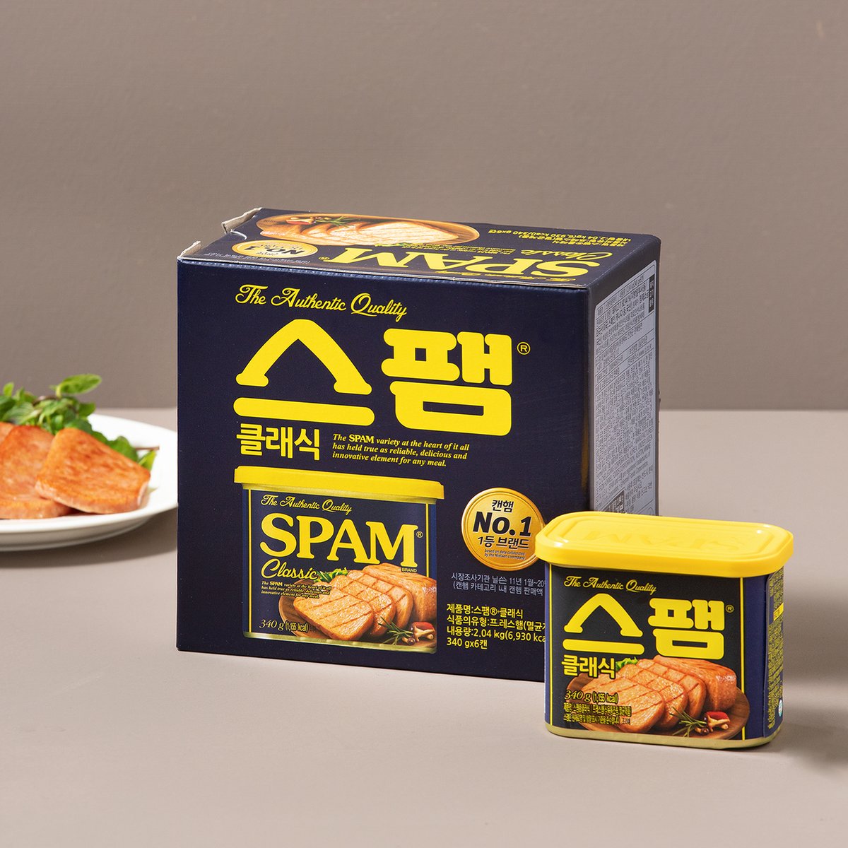 CJ 스팸 클래식 340g*6입 - SSG.COM