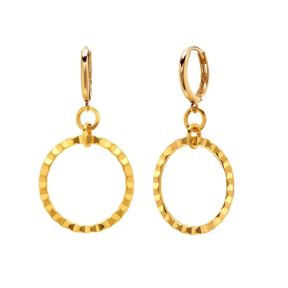 한국금다이아몬드 여자 순금 원터치 귀걸이 반짝 컷팅 24K 3.75g 18k링, 믿고 사는 즐거움 SSG.COM