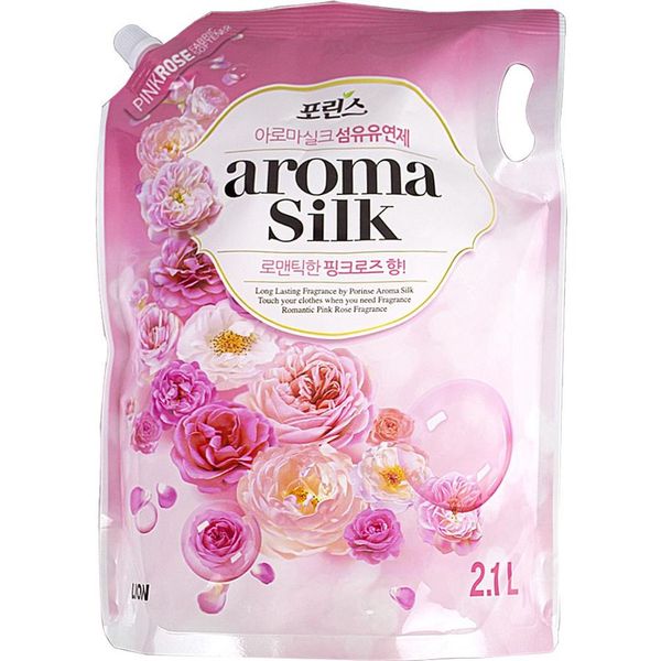 포린스 아로마실크 섬유유연제 핑크로즈향 2.1L - SSG.COM