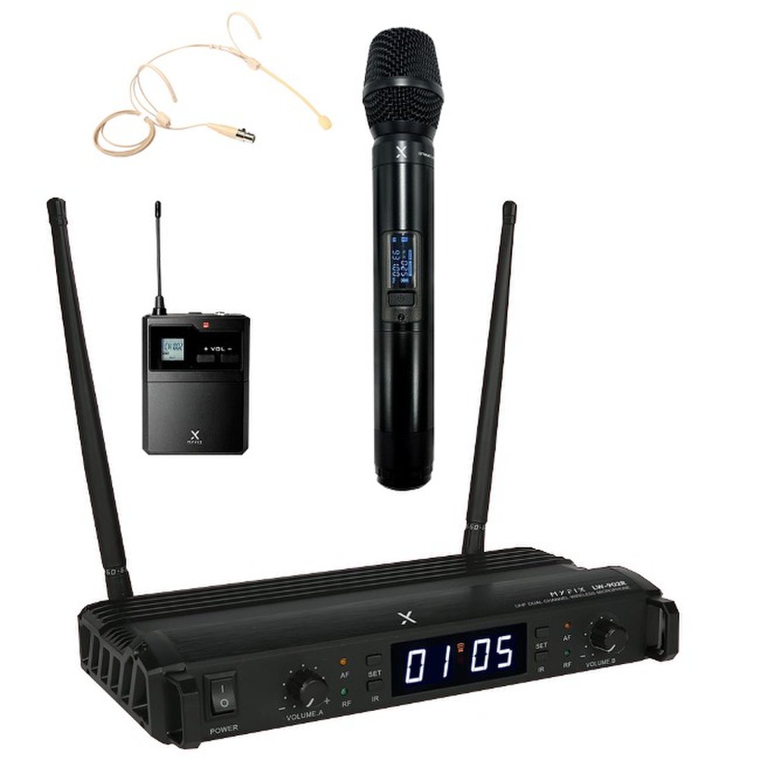 MYFIX 학교 강의용무선마이크 핸드1 헤드셋1 LW-902R, 믿고 사는 즐거움 SSG.COM