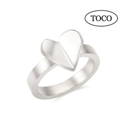 토코(TOCO) 925 Silver Heart Ring - SSG.COM
