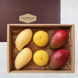 [산지직송] 황금향 혼합망고 선물세트 2.3kg 내외 6입 (보자기증정) / (2+2+2) - SSG.COM