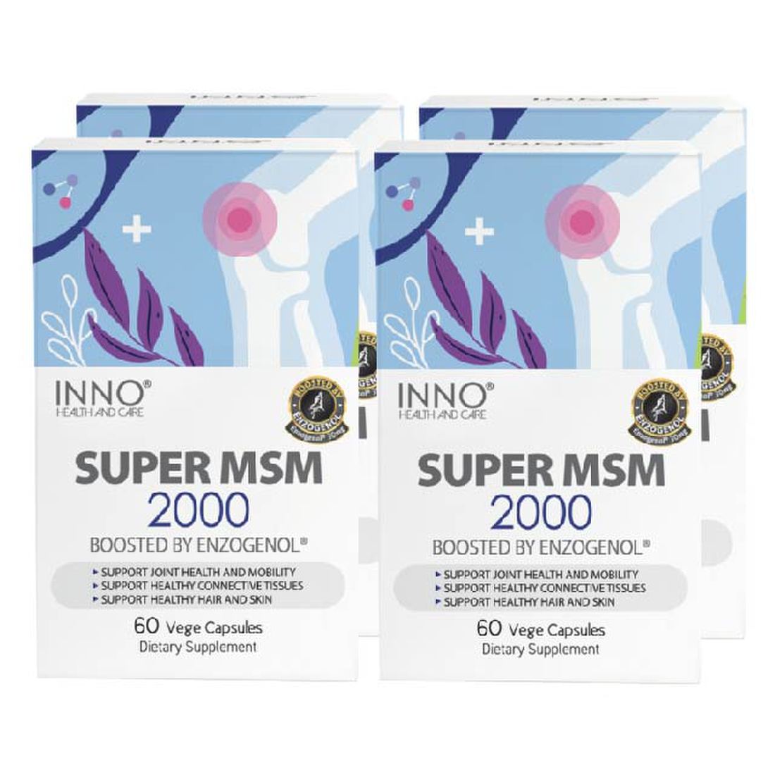 슈퍼 식이유황 MSM 2000 60정 뉴질랜드 이노헬스앤케어 4개, 믿고 사는 즐거움 SSG.COM