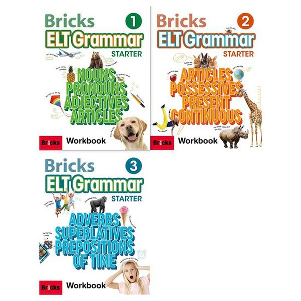 [사회평론]Bricks ELT Grammar Starter WB 1-3 세트 전3권 - SSG.COM