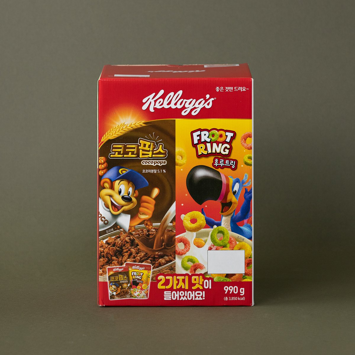 켈로그 코코팝스 460g + 후르트링 530g 기획 - SSG.COM