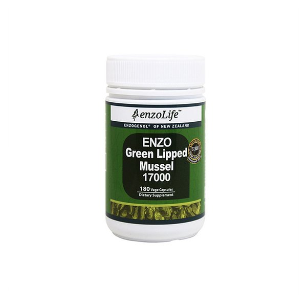 [해외직구]뉴질랜드 엔조라이프 엔조 초록잎홍합 17000mg 180정 Enzo Life Enzo Green Lipped ...