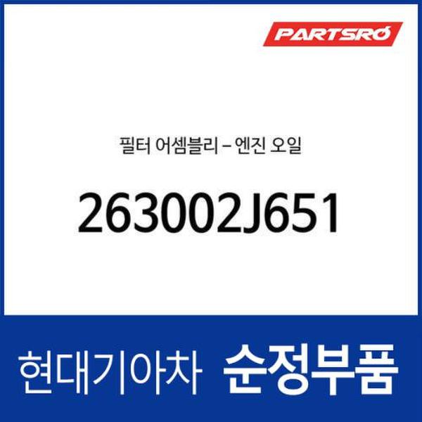 필터-엔진 오일 (263002J651) 디 올 뉴 코나 (SX2), 쏘나타 DN8, 쏘나타 DN8 하이브리드, 더 뉴 코나 ...