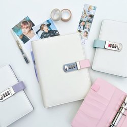 굿슈머 비밀일기장 다이어리 자물쇠 비밀번호 바인더 A5 6공 - SSG.COM