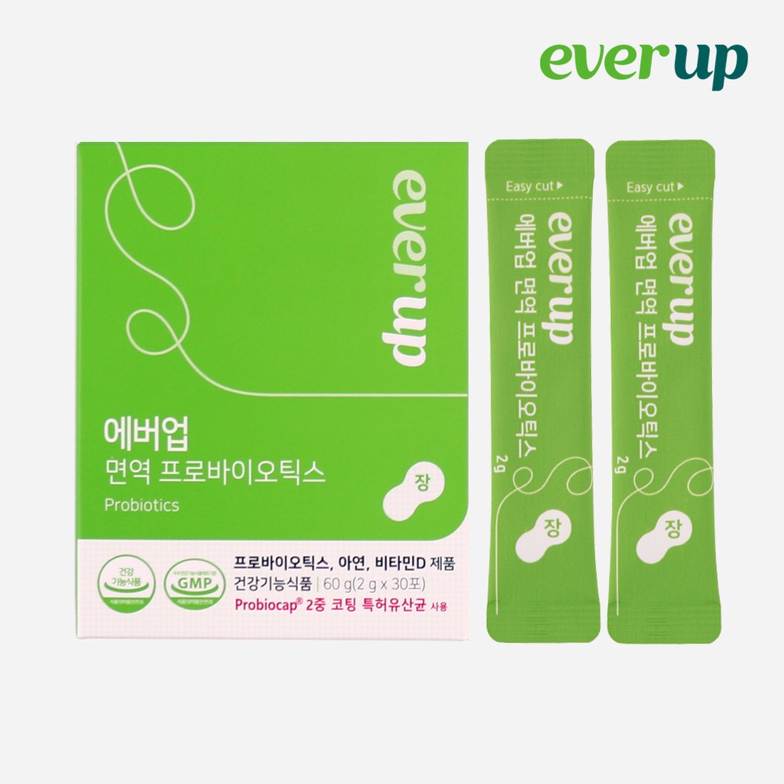 [에버업] 우리가족 장건강 면역 프로바이오틱스 2g x 30포, 믿고 사는 즐거움 SSG.COM