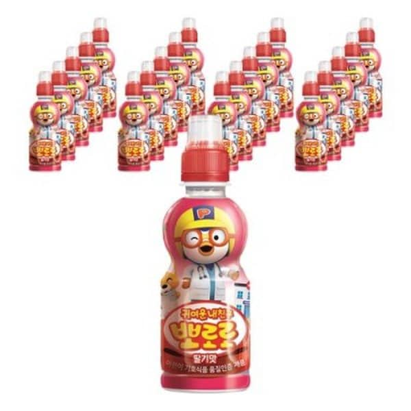 뽀로로 음료수 딸기맛 뽀로로주스 235ml X24개 - SSG.COM