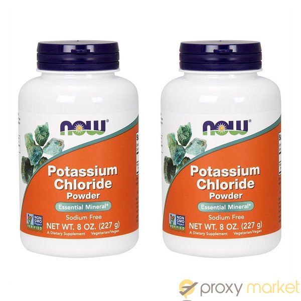 [해외직구]Now Foods Potassium Chloride Powder 나우푸드 포타슘 클로라이드 칼륨 파우더 227g 2팩 - SSG.COM