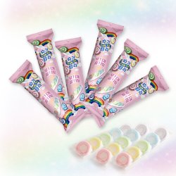 슈가롤리 무지개 솜사탕 마카롱 x 12(1box)개 어린이집 유치원 답례품 생일파티 어린이날 선물 - SSG.COM