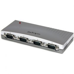 StarTech.com 4포트 USB-RS232C 변환 허브 USB2.0-시리얼(x4) 컨버터변환어댑터ICUSB2324 ...