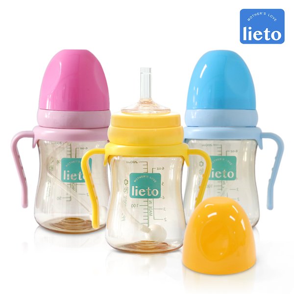 리에또 PPSU 추달린 빨대컵200ml+리필빨대+빨대세척솔 - SSG.COM