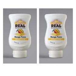 [해외직구]리얼 망고 퓨레 시럽 500ml 2팩 Real Mango Puree Infused Syrup 16.9oz - SSG.COM