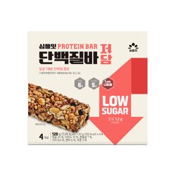 심플잇 단백질바 저당 30g x 4EA - SSG.COM