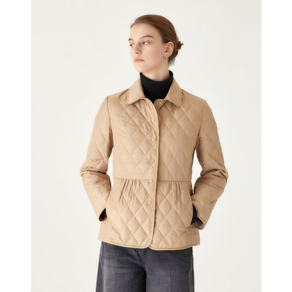 [22FW] [LF몰 단독]베이지 퀼팅 긴팔캐주얼점퍼 DLJU2D916I2, 믿고 사는 즐거움 SSG.COM